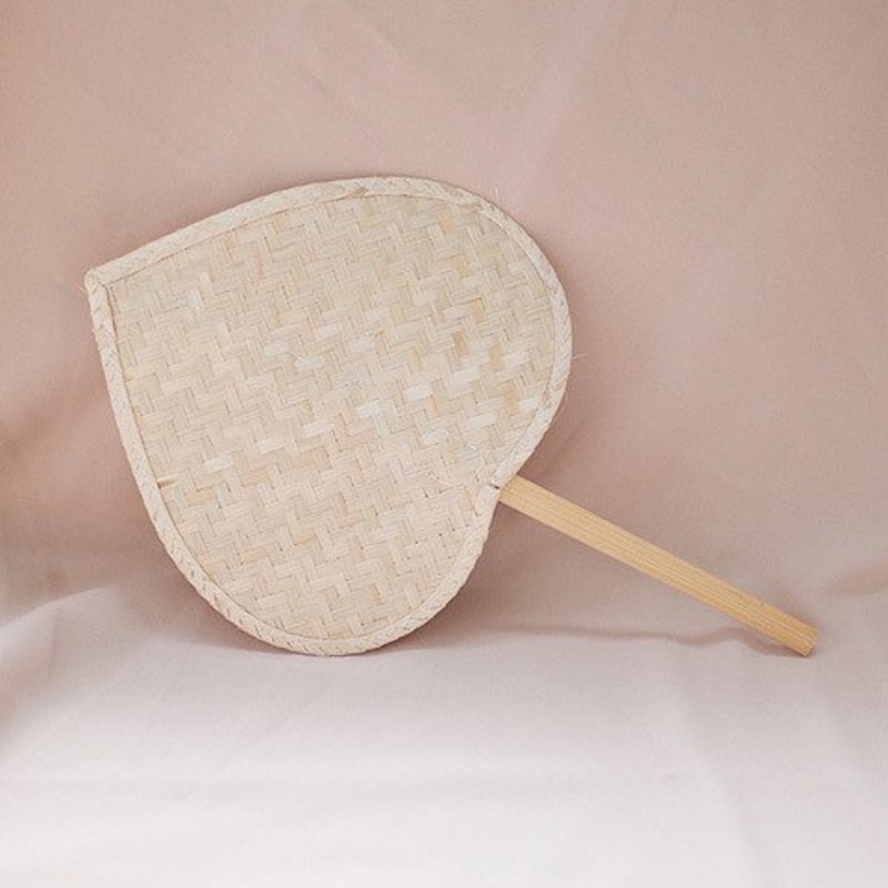 Palm Leaf Hand Fans - Etsy