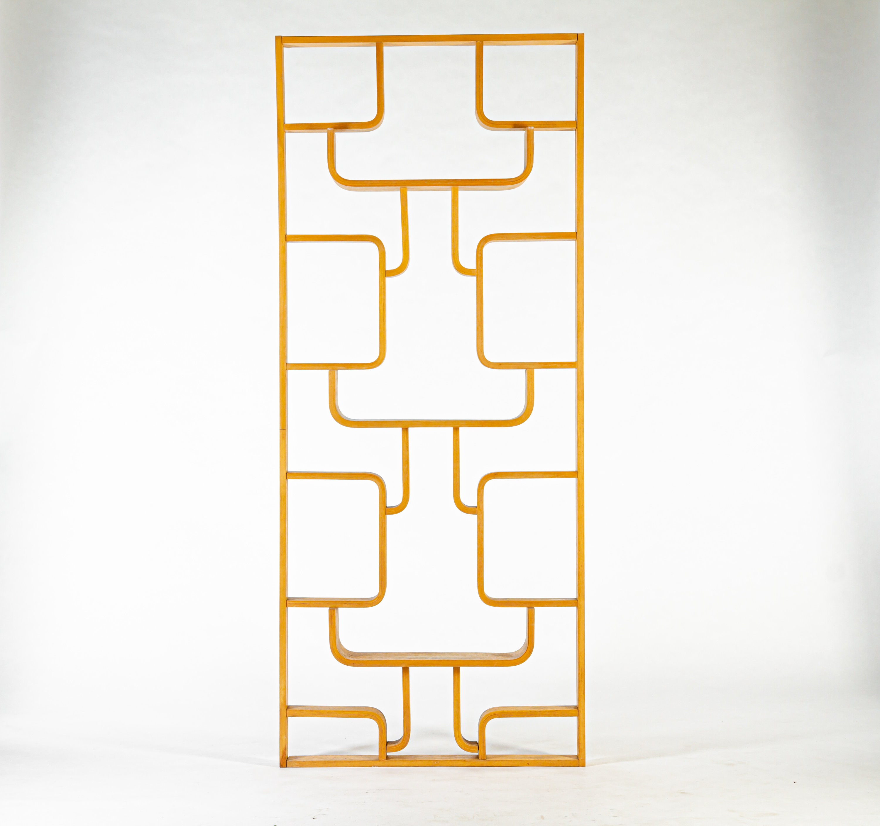 Vintage Wall Unit - Room Divider Panel - Czech Old Divider by Designer ...