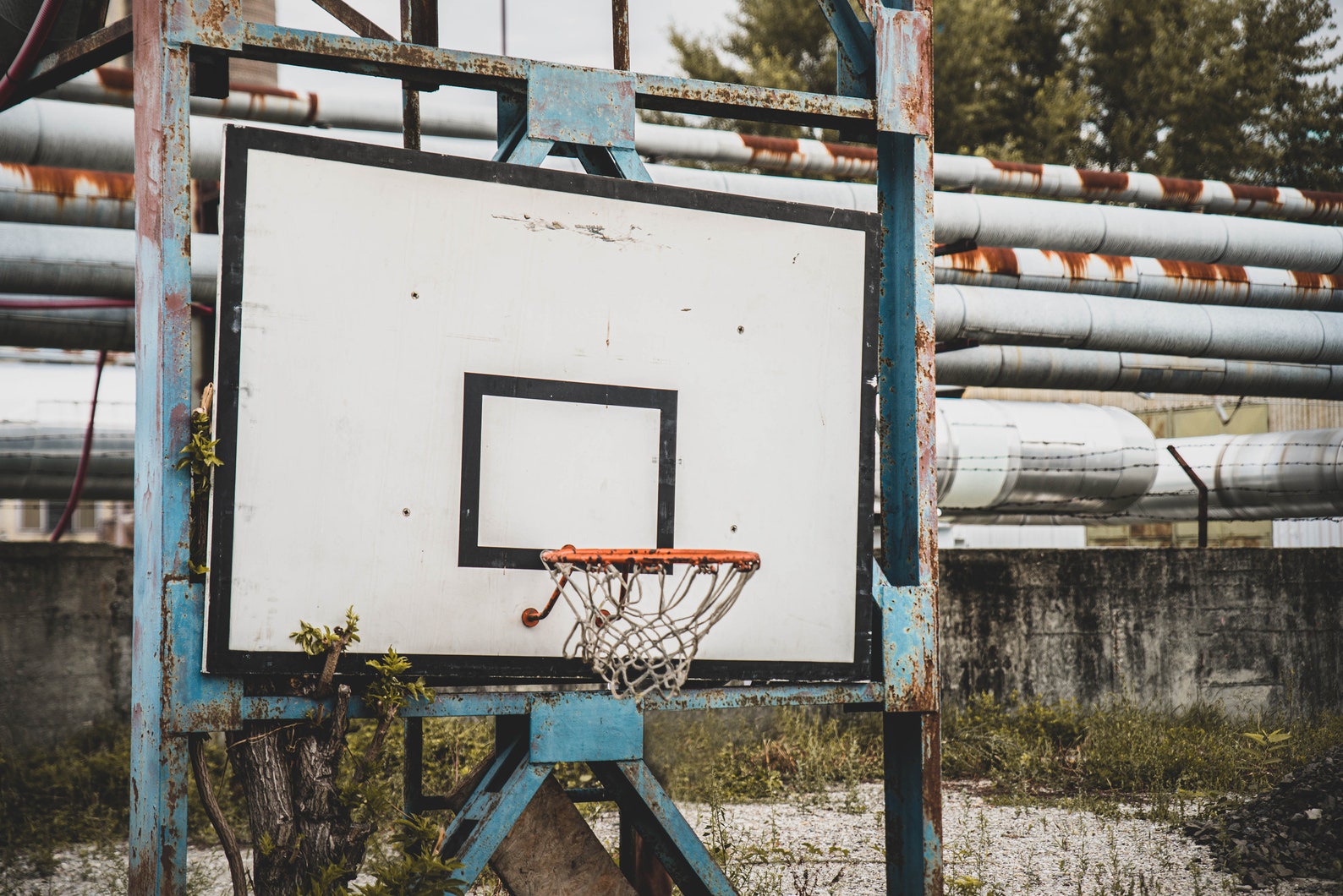 Vintage Old School Basketball Backboard From the 1970s - Etsy
