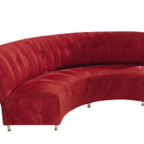 Custom Curved Bench Trio Set Round Lounge Modular - Etsy