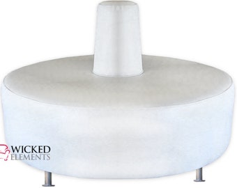 Tiger Ottoman Tiger Print Fabric Ottoman Cube Shaped Animal - Etsy