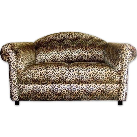Leopard Print Loveseat Etsy