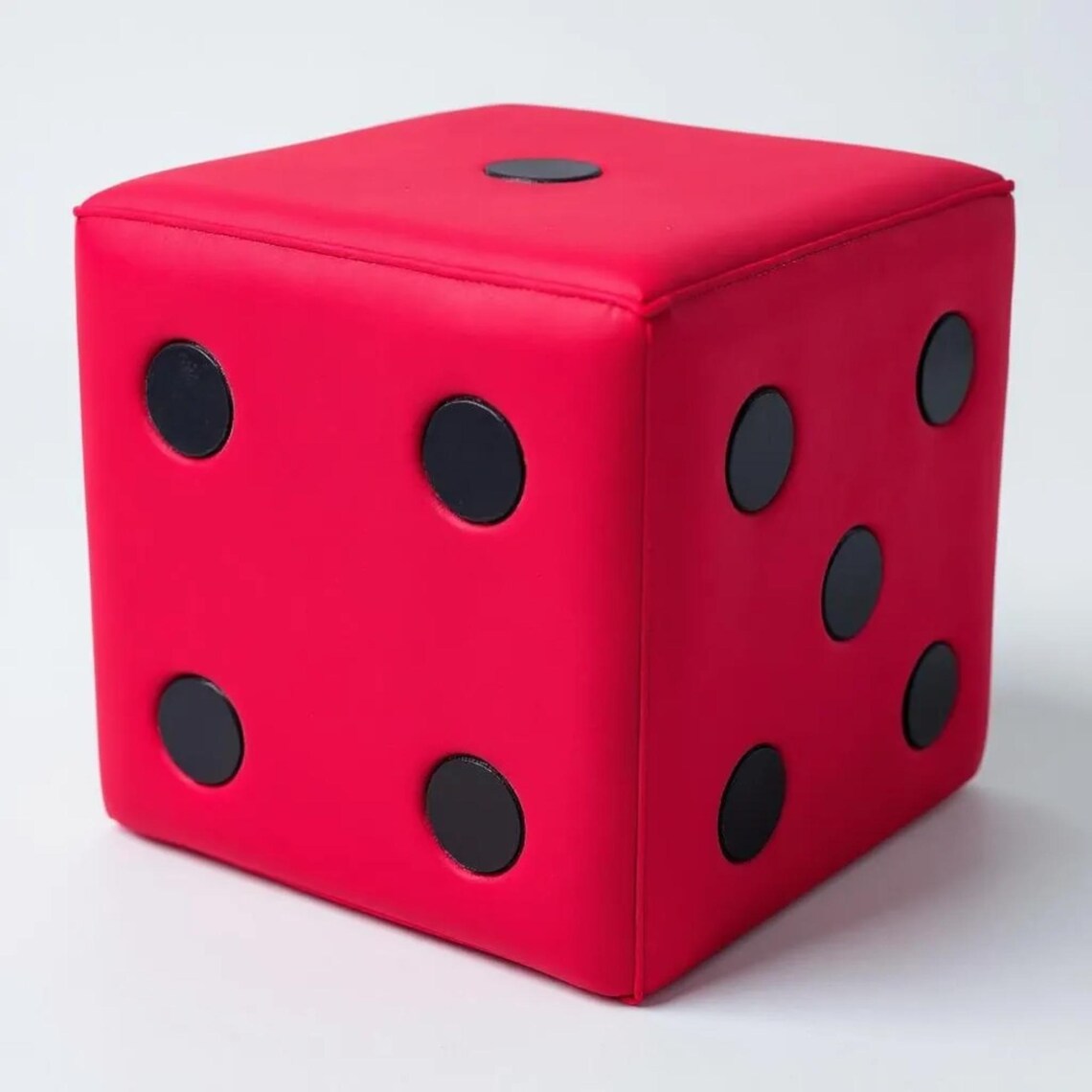 Dice Ottoman | Custom Square Dice Stool | Unique Game Style Decor - Etsy