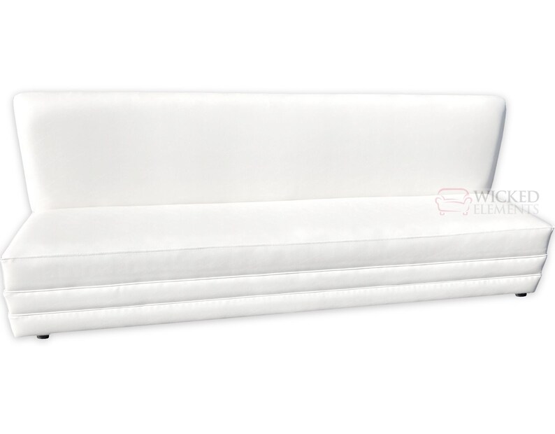 Upholstered Dining Bench With Back Custom Banquette Bench | Etsy