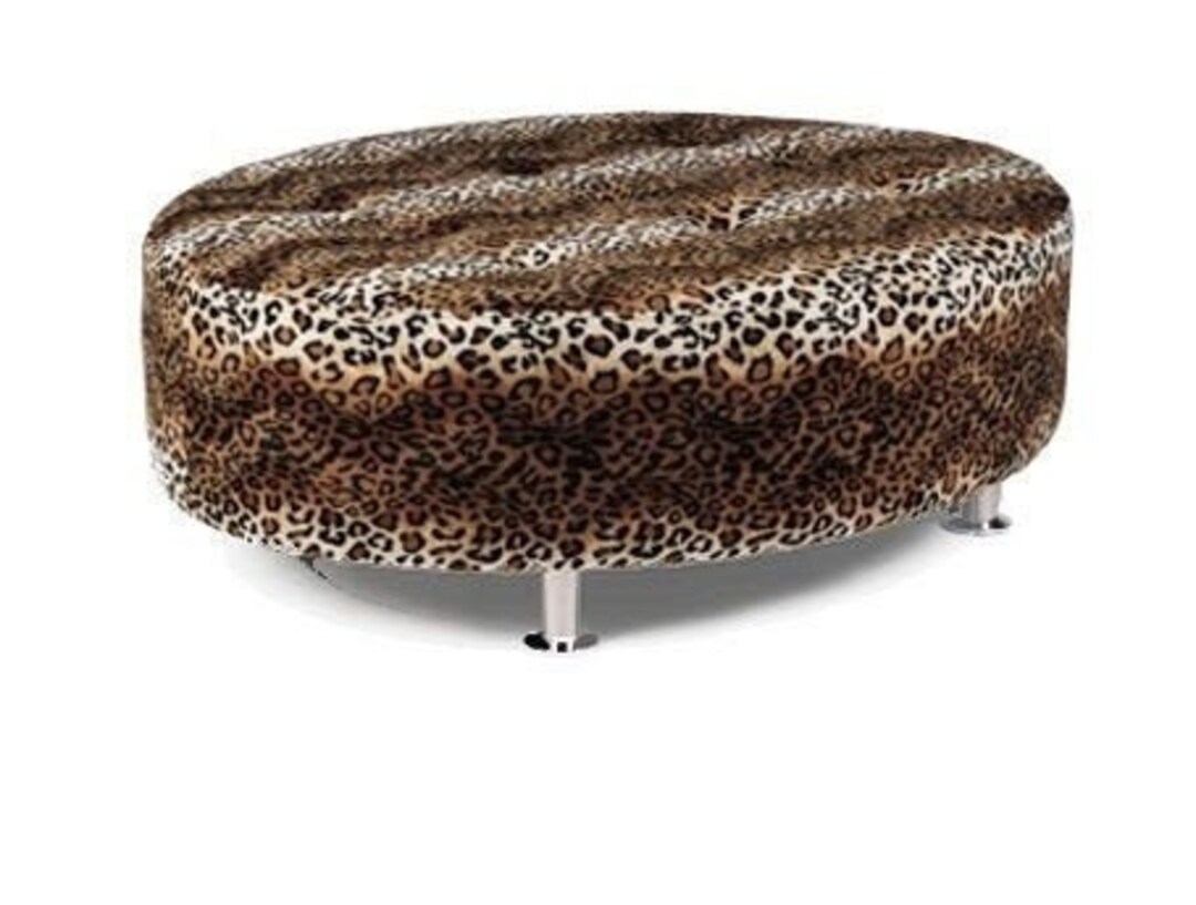 Big Round Ottoman, Round Bench - Etsy