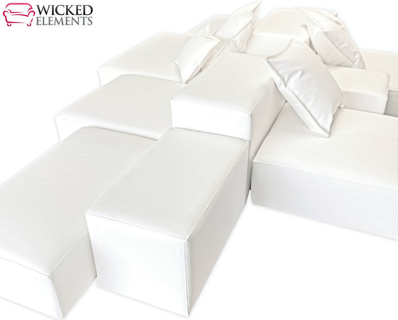 Modular Sectional Sofa Modular Sofa Custom Modular Seating | Etsy