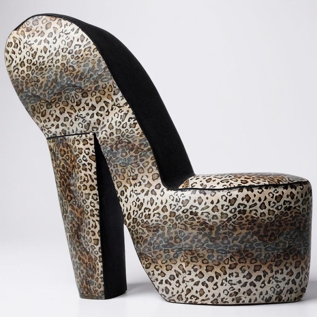 Shoe Chair, High Heel Chair, Custom Shoe Chair, Stiletto Chair, Custom ...