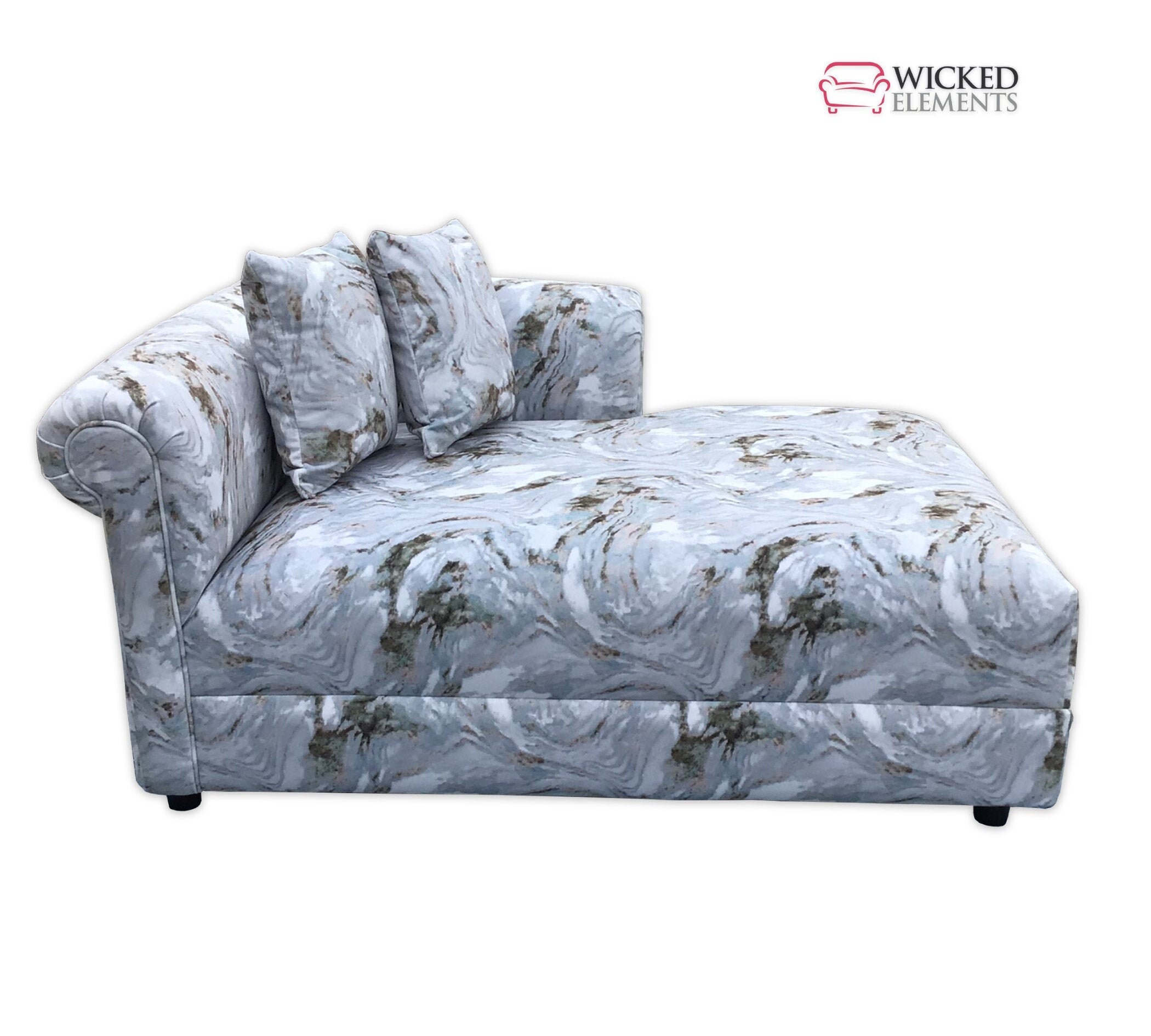 Marble Fabric Chaise Lounge Marble Stone Upholstery - Etsy