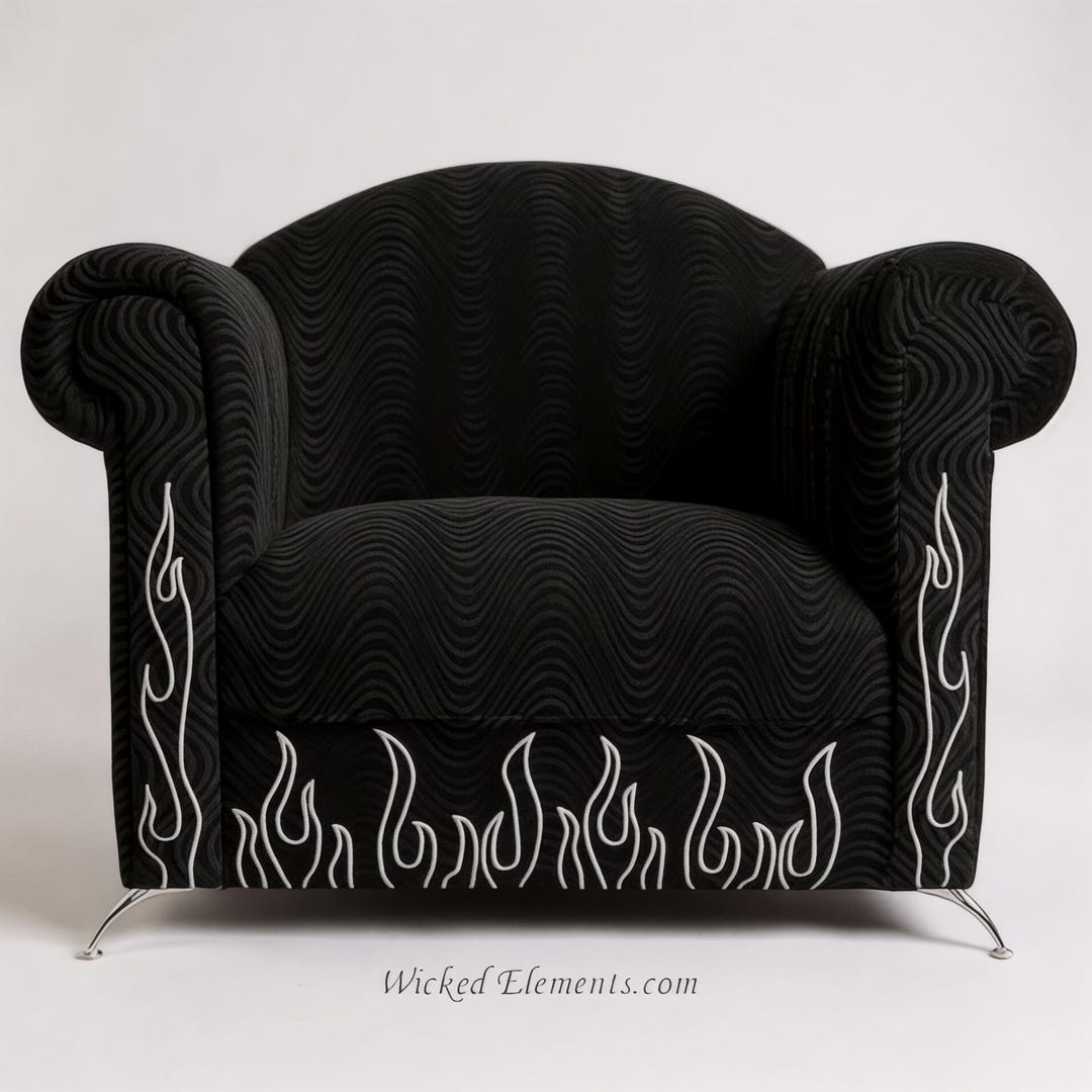 Flames Chair - Etsy