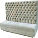 Custom Banquette Bench With Tufted Back, High Back Tufted Bench - Etsy