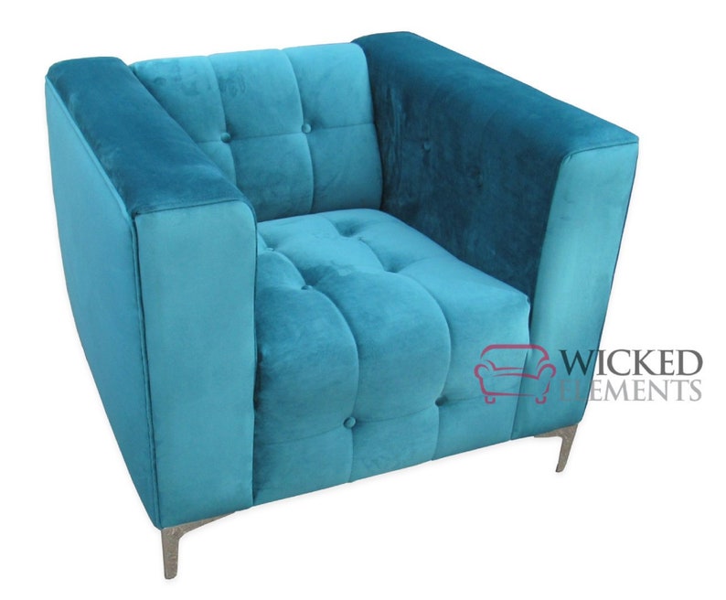 Posh Chair Mid Century Modern Lounge Chair | Etsy