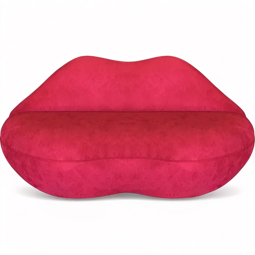 Red Lips Couch, Lip Shaped Sofa - Etsy