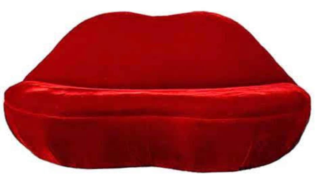 Lip Sofa, Lip Shaped Sofa, Lips Sofa, Lip Couch, Retro Sofa - Etsy