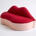 Full Size Lips Couch | Two-toned Iconic Lips Sofa | Custom Velvet ...
