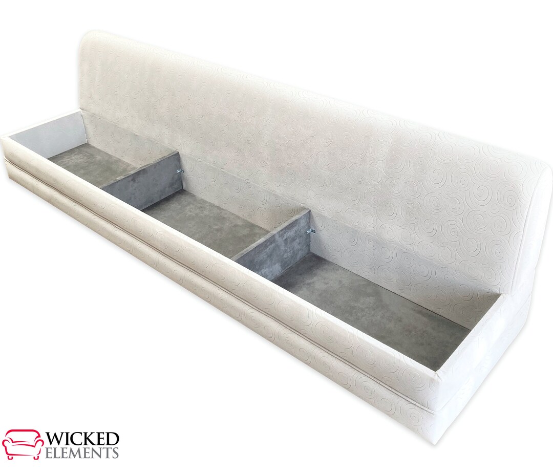 Bench Banquette With Storage, Dining Bench With Back and Storage ...