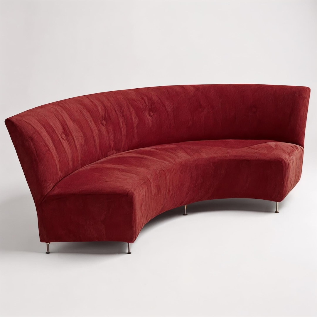 Custom Curved Wing Bench | High-back Lounge & Event Seating - Etsy