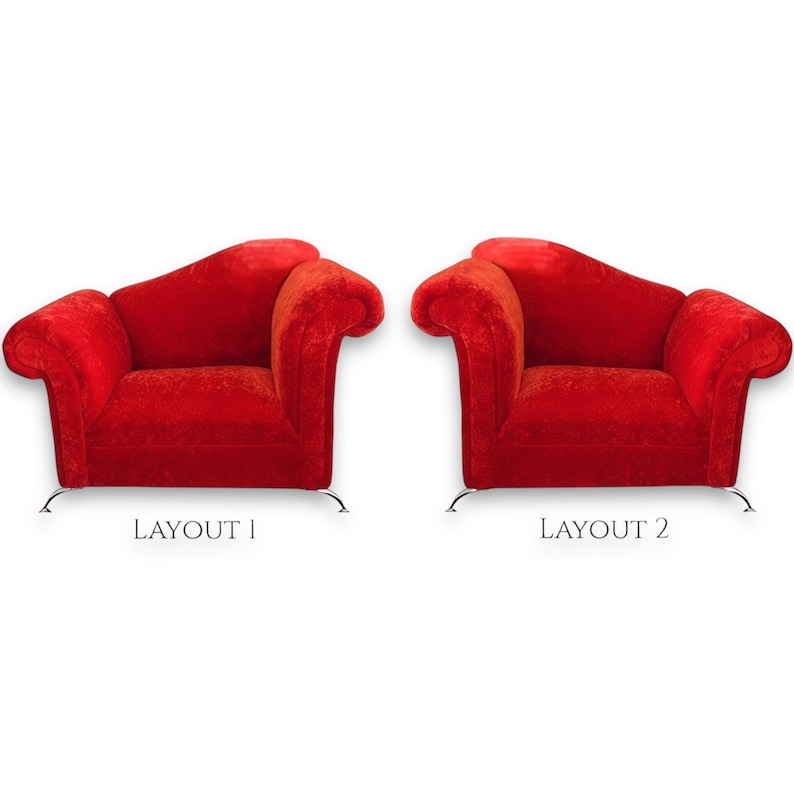 Cleopatra Chair | Custom High-back Statement Armchair - Etsy