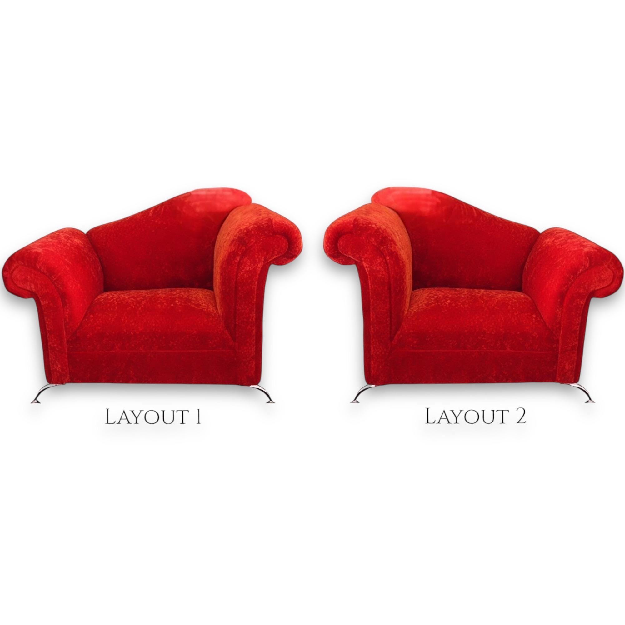 Cleopatra Chair | Custom High-back Statement Armchair - Etsy