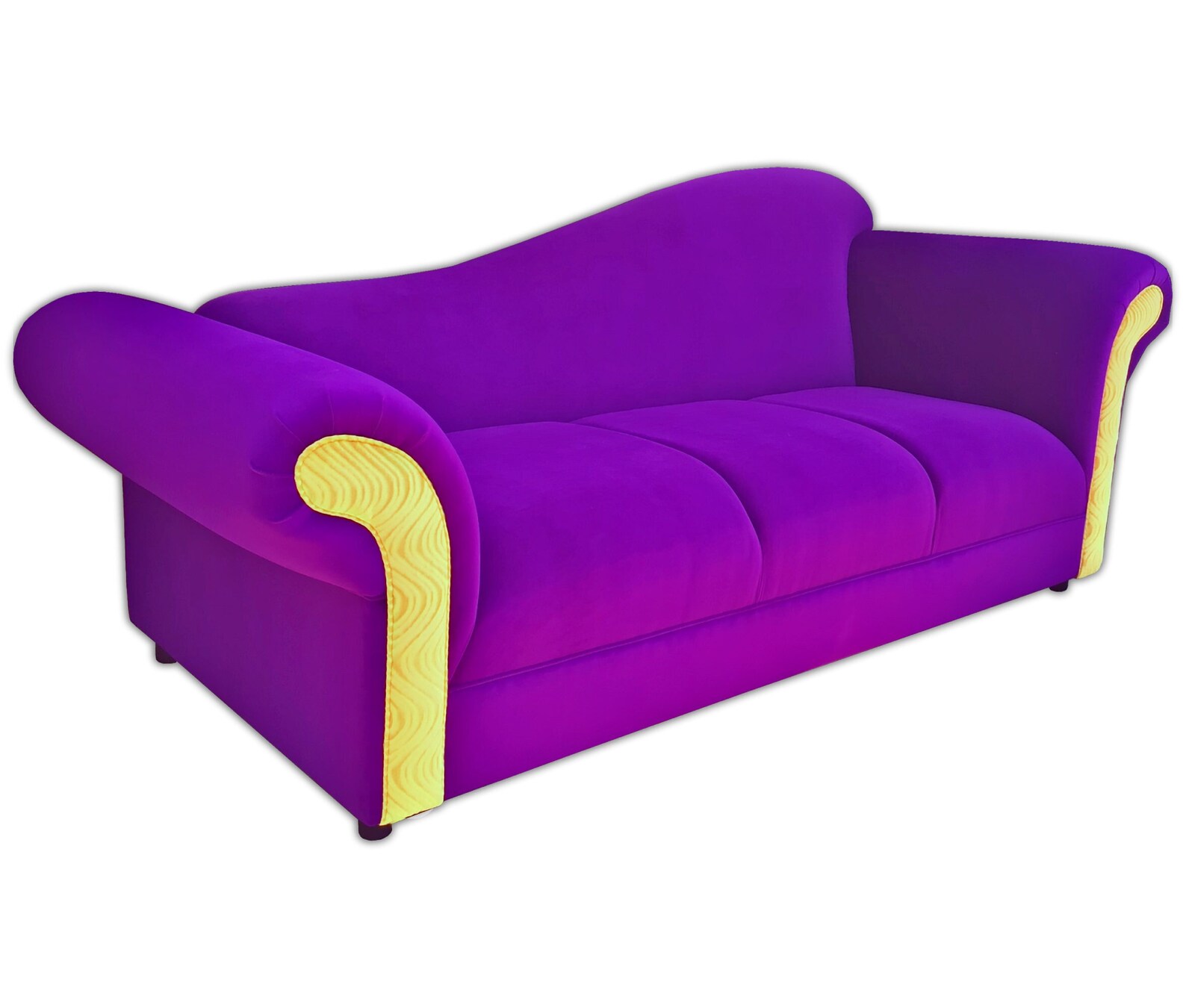 Cleopatra Sofa Mid-century Modern Sofa - Etsy