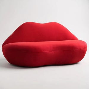 Lip Sofa, Lip Shaped Sofa, Lips Sofa, Lip Couch, Retro Sofa - Etsy