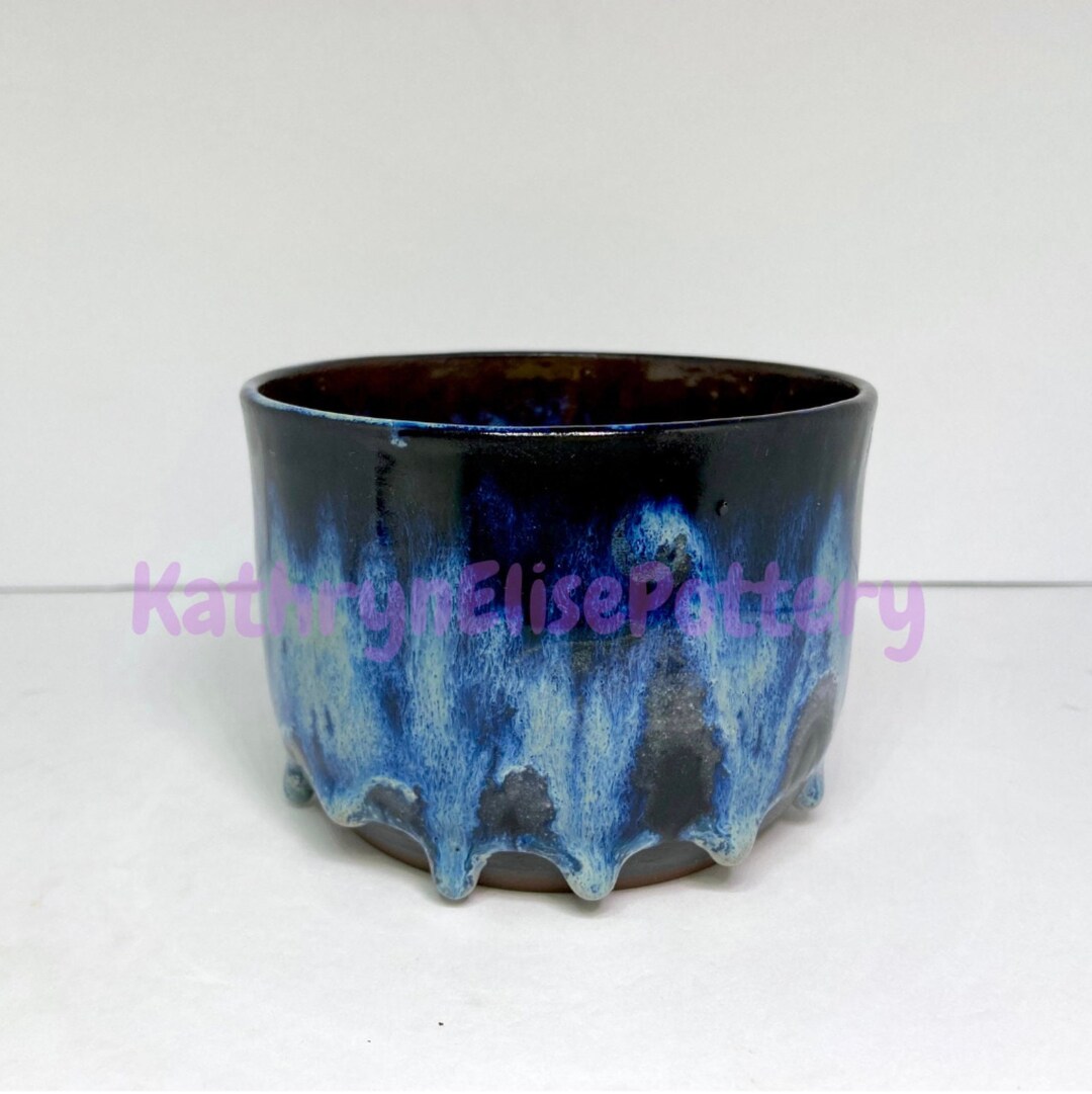 Blue Cascade Planter - Etsy