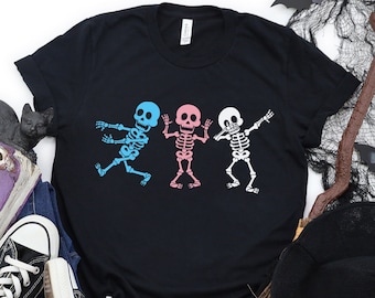 Trans Skeleton Shirt - Etsy