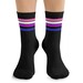 Genderfluid Pride Flag Socks, Genderfluid Clothing, Gender Fluid Socks ...