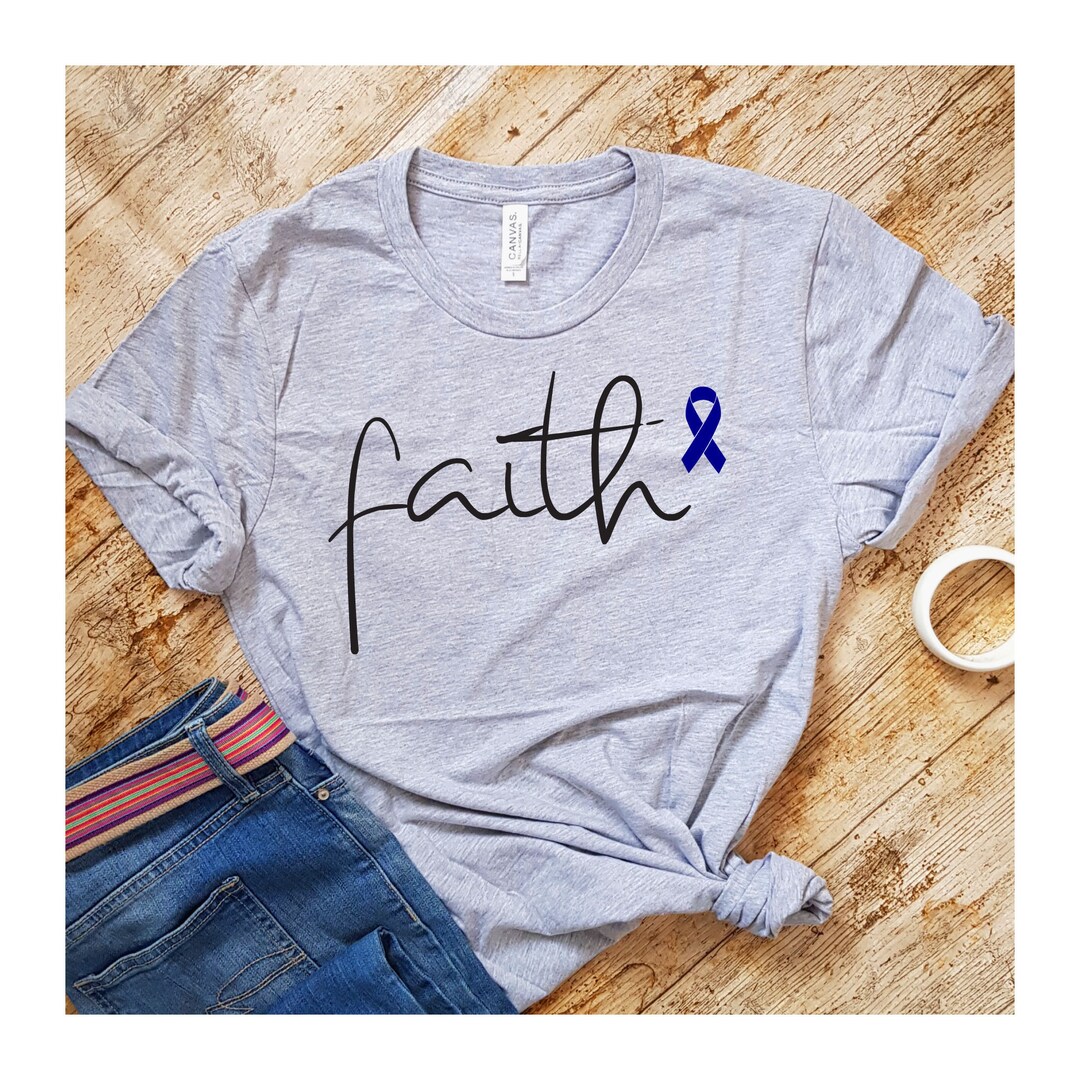 Colon Cancer Shirt, Tank Top, Sweatshirt, Hoodie, Cancer Tee, Colon ...