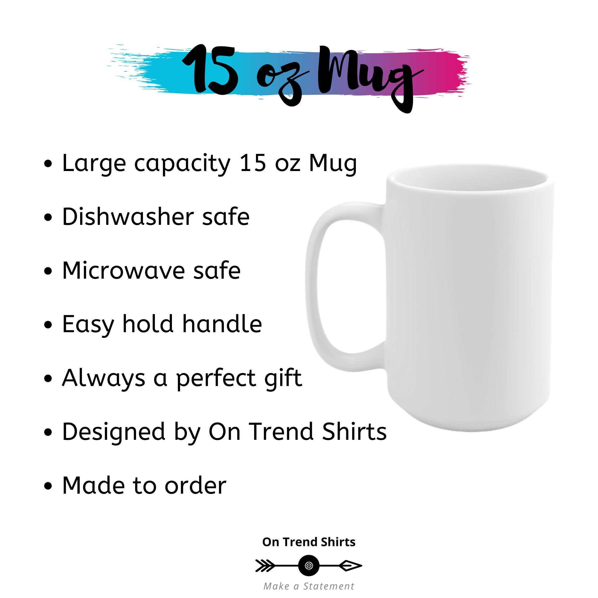 15 oz Transgender Flag Mug Transgender Gift Trans Pride Mug | Etsy