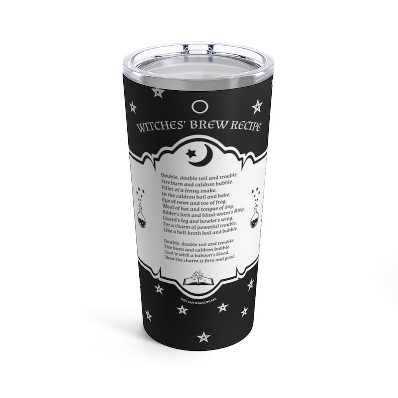 Double Double Toil and Trouble Macbeth Witches Chant Poem - Etsy