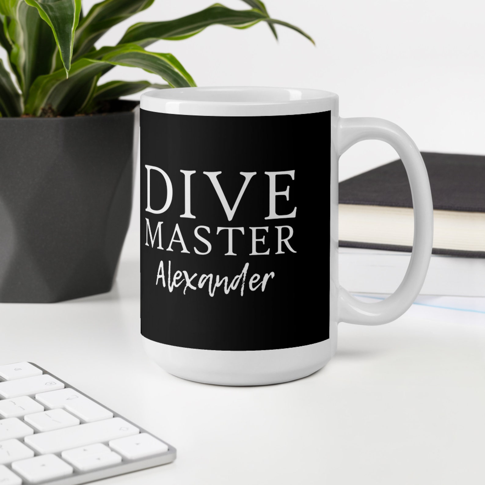 Personalized Dive Master Mug Scuba Mug Scuba Diving Mug - Etsy