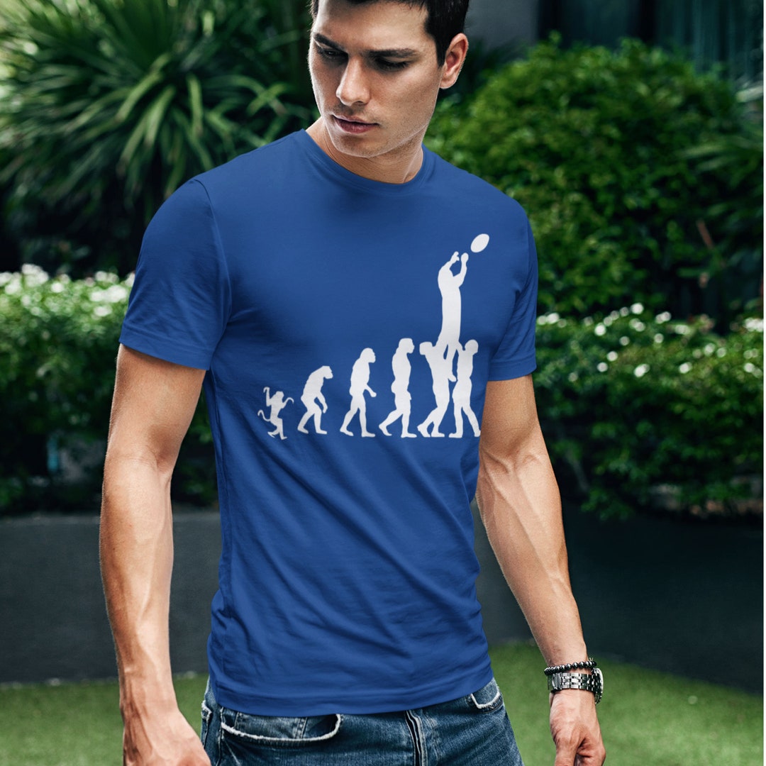 Evolution Rugby Shirt, Rugby Gift, Rugby Gift, Rugby Player Gift, Rugby ...