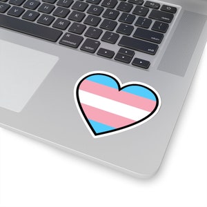 Trans Pride Sticker, Transgender Sticker, Trans Sticker, Trans Flag ...