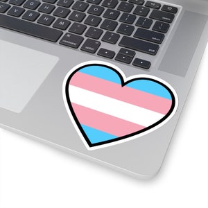 Trans Pride Sticker, Transgender Sticker, Trans Sticker, Trans Flag ...