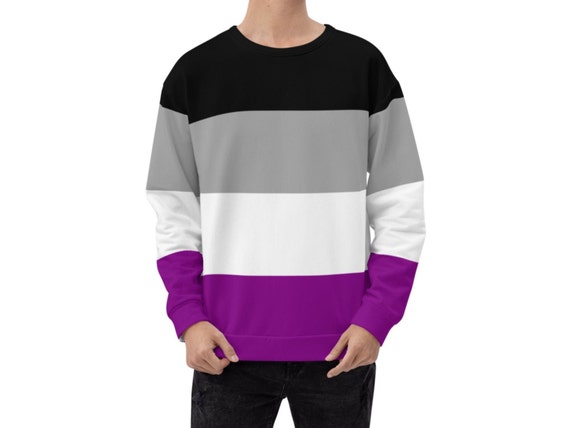 Asexual Sweatshirt Asexual Pride Sweater Ace Pride Wear | Etsy