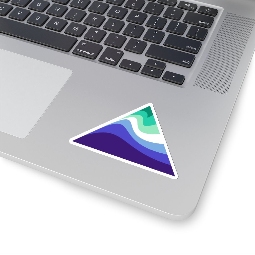 MLM Pride Sticker Male Pride Sticker Blue Gay Flag Laptop | Etsy