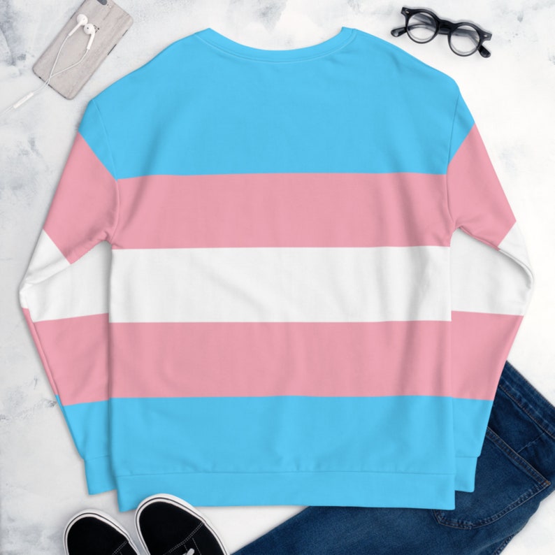 Transgender Sweatshirt Trans Pride Sweater Trans Pride Flag - Etsy