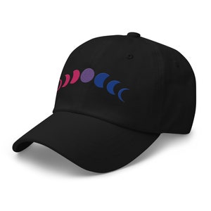 Embroidered Bi Pride Hat, Subtle Bisexual Hat, Celestial Bisexual Flag ...