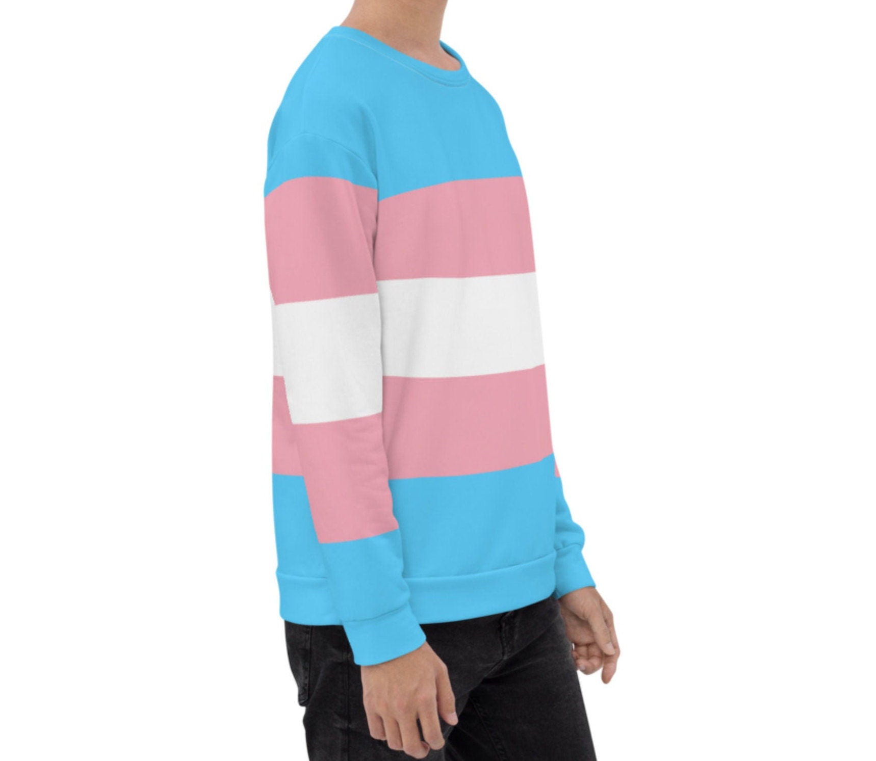 Transgender Sweatshirt Trans Pride Sweater Trans Pride Flag | Etsy