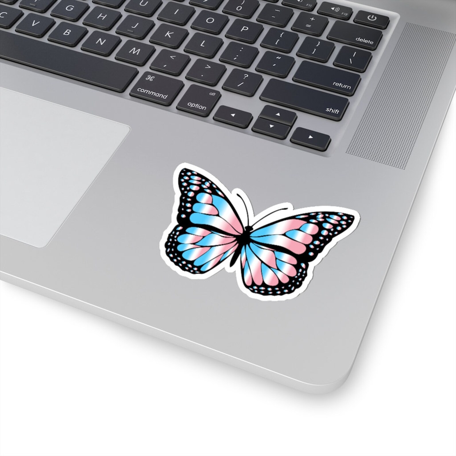 Transgender Butterfly Sticker Trans Pride Monarch Butterfly - Etsy