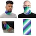 Gay Male Pride Tube Scarf, MLM Pride Scarf, Blue Gay Flag Neck Gaiter ...