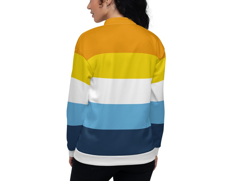 Aroace Flag Bomber Jacket, Aroace Pride Jacket, Aromantic Asexual ...