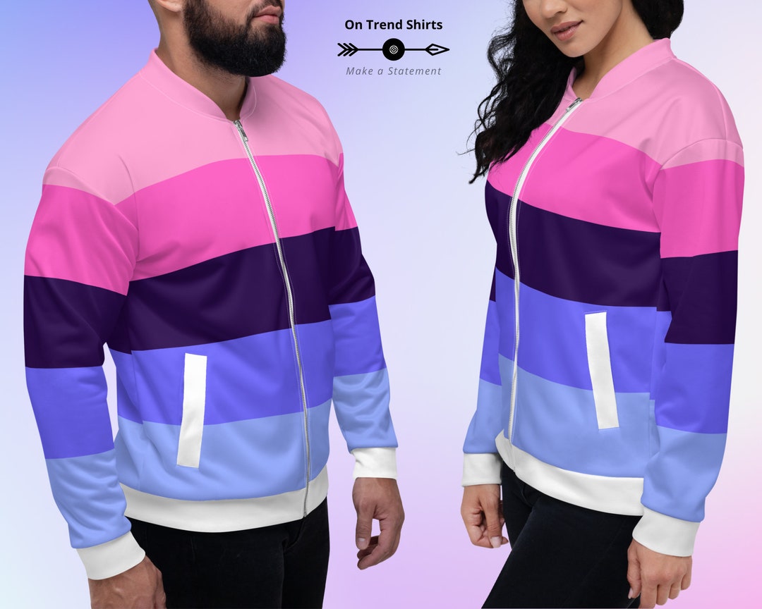 Omnisexual Flag Bomber Jacket, Omnisexual Pride Jacket, Omni Pride ...
