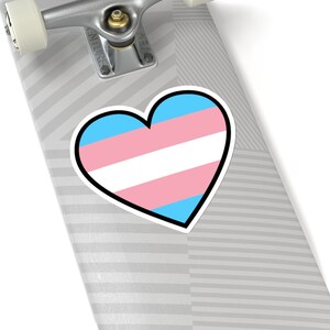 Trans Pride Sticker, Transgender Sticker, Trans Sticker, Trans Flag ...