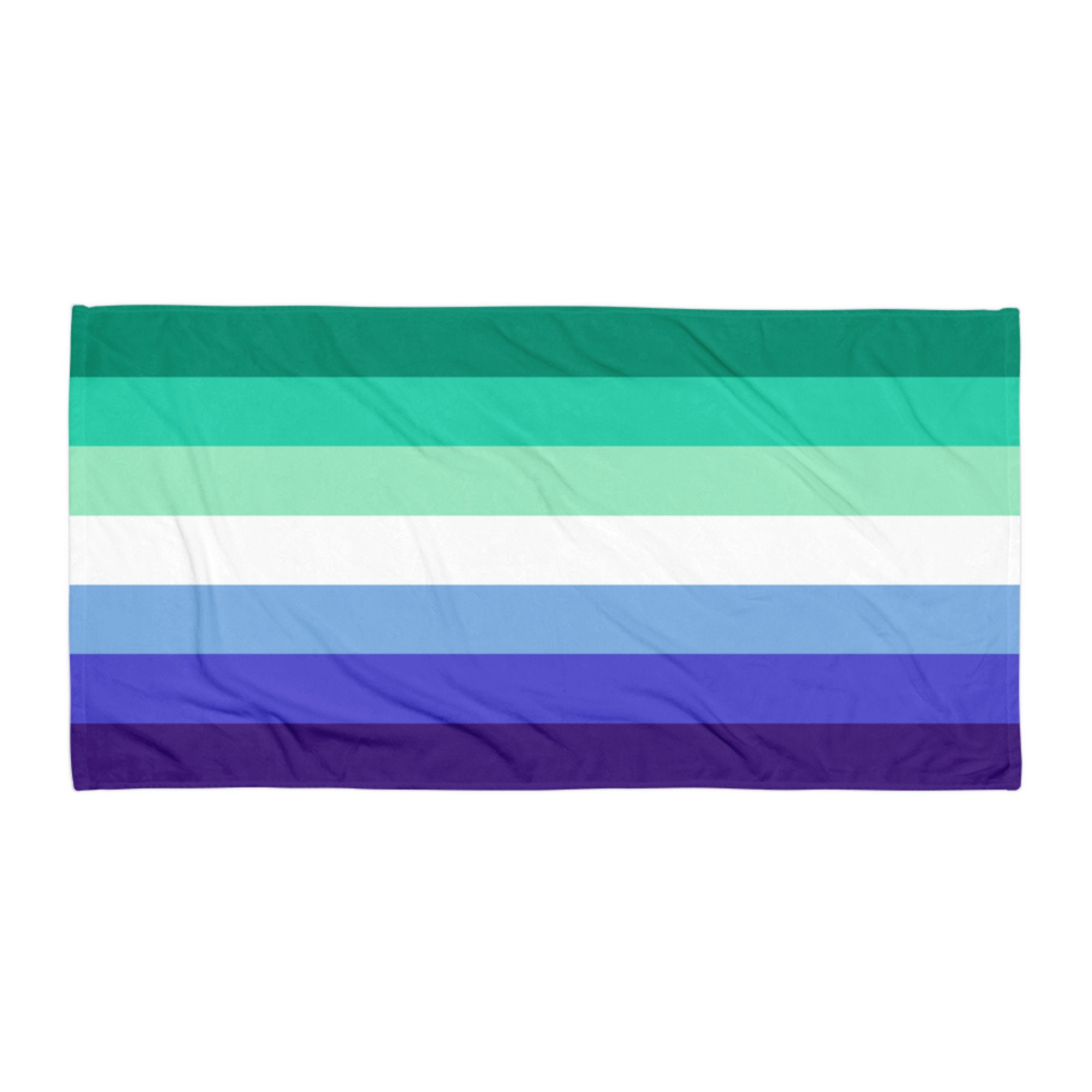 Mlm Pride Flag Beach Towel Gay Male Pride Towel Gay Male Etsy