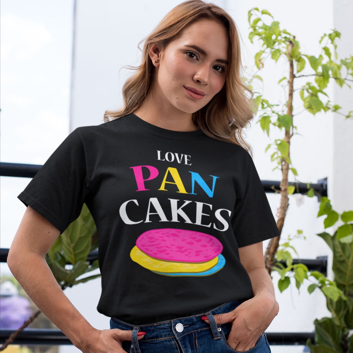 Pansexual Pride Pancakes Shirt, Pansexual Flag Shirt, Pan Pride Shirt ...