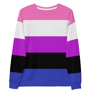 Genderfluid Sweater, Genderfluid Sweatshirt, Gender Fluid Pride Outfit ...
