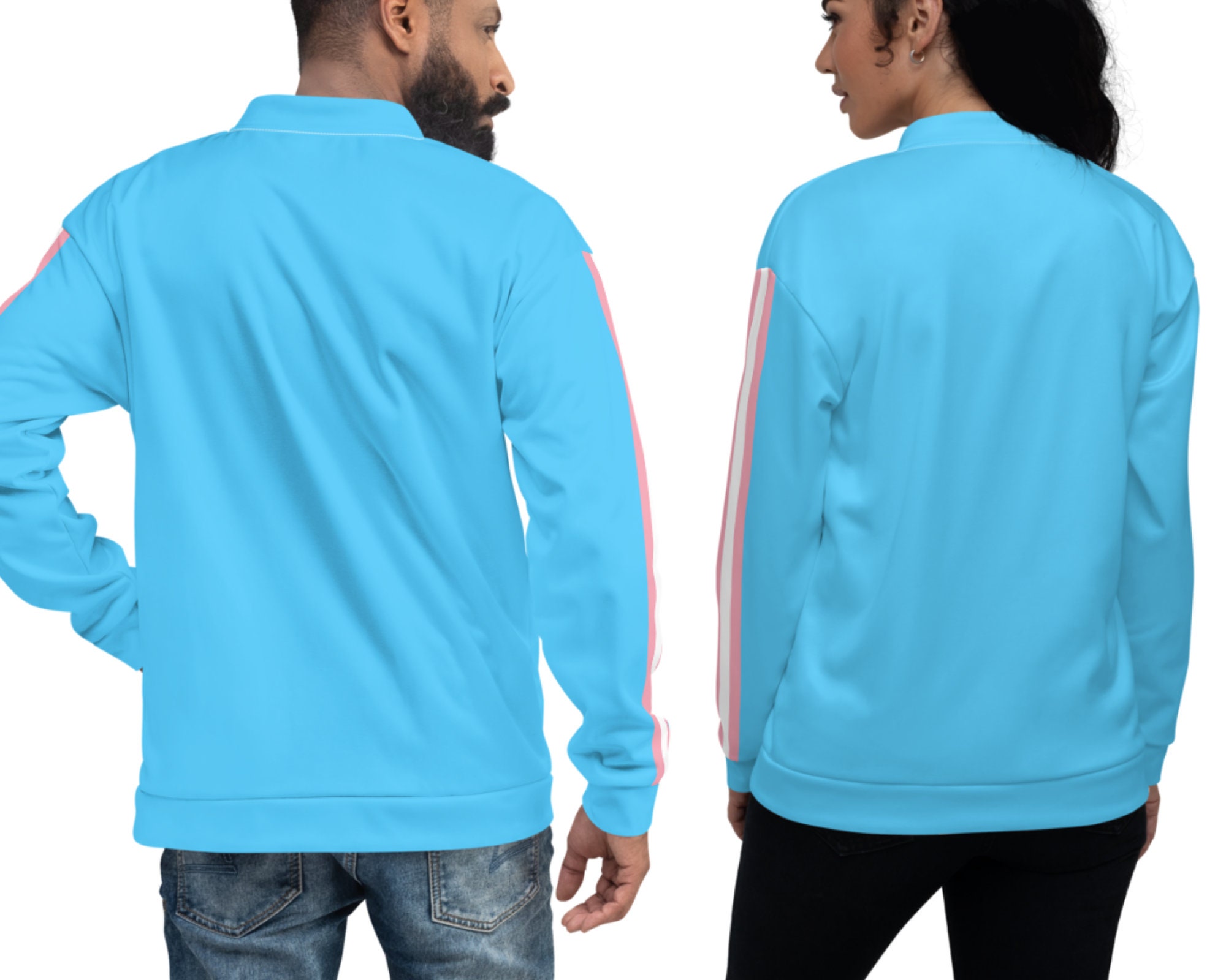 Transgender Jacket Trans Pride Jacket Lightweight Bomber - Etsy