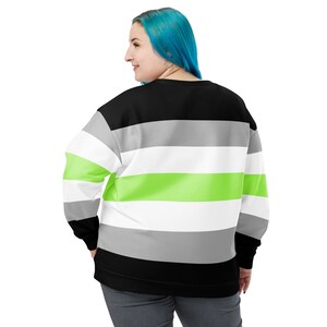 2XS - 6XL - Agender Flag Sweatshirt, Agender Pride Sweater, Proud ...
