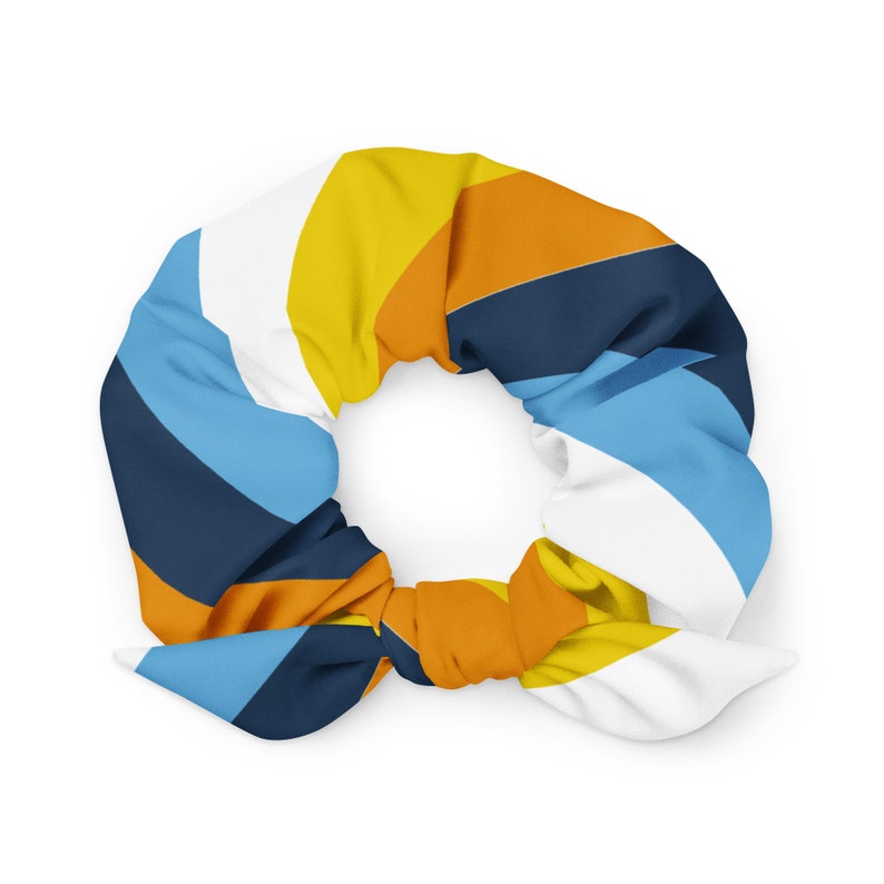 Aro Ace Sunset Flag Scrunchie Aro Ace Flag Hair Band Aroace - Etsy